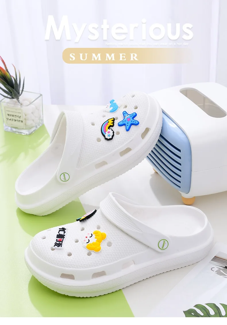 Unisex Garden Clogs Shoes Casual Slippers Quick Drying Sandals Summer ...