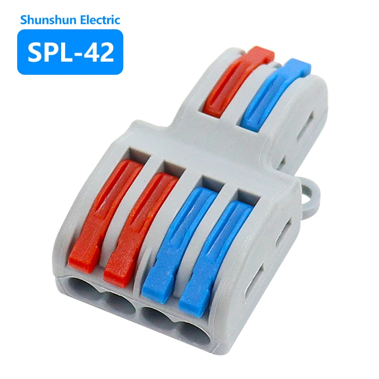 Fast Wire Connector Push In Compact Splicing Conductor Connector Ce ...
