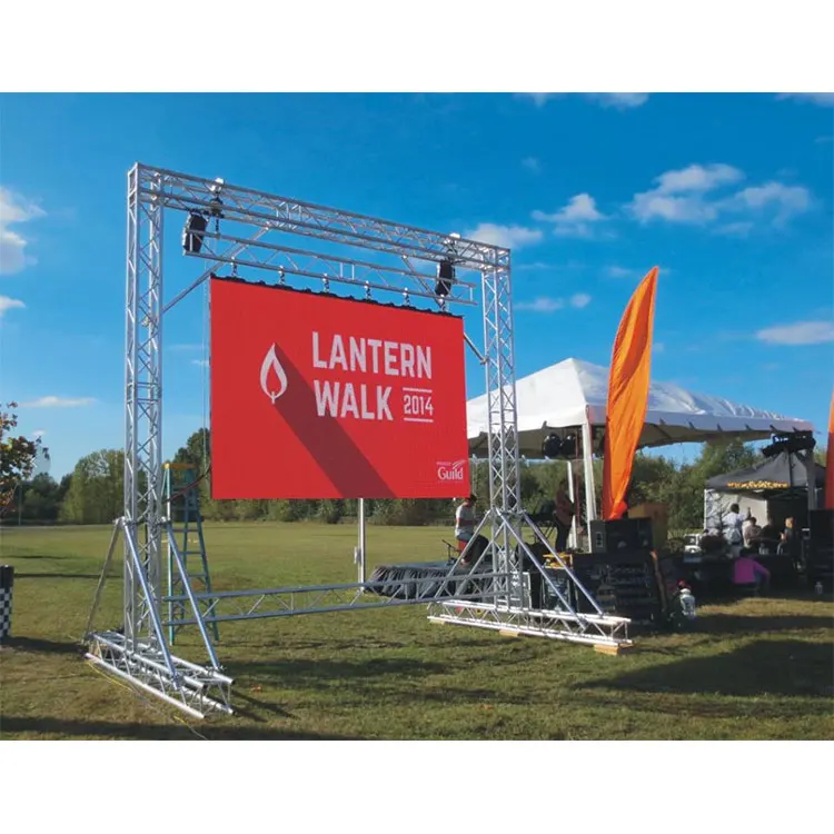 Movable Giant Led Video Wall 640*640mm Stage Rental P5 Portable Led ...