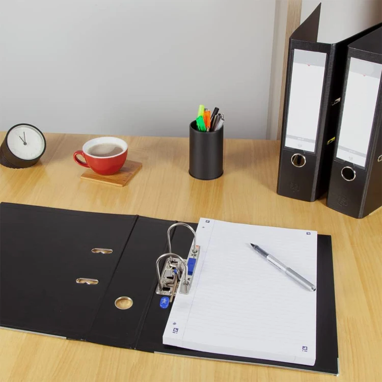 2 Holes O D Ring Binder Executive Portfolio A3 A4 Size Cardboard Lever ...