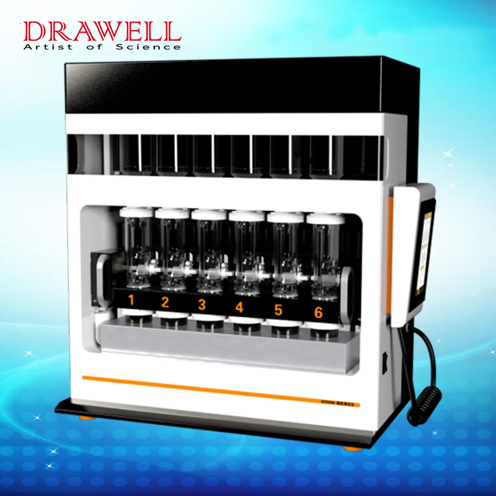 Sox606 Laboratory Soxhlet Extractor Apparatus Automatic Fat Extraction ...