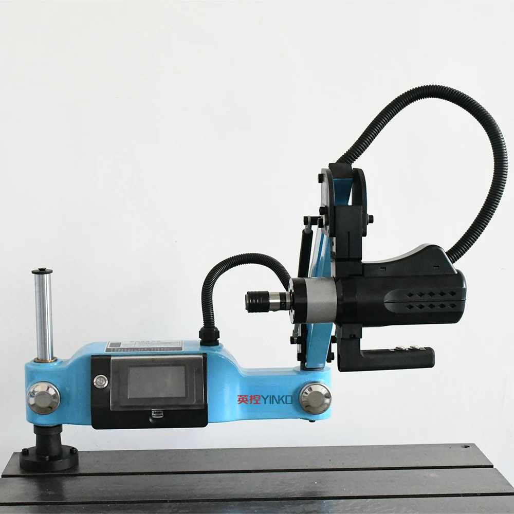 Servo Tapping Touch Screen Flexible Arm Automatic Drilling Threading ...