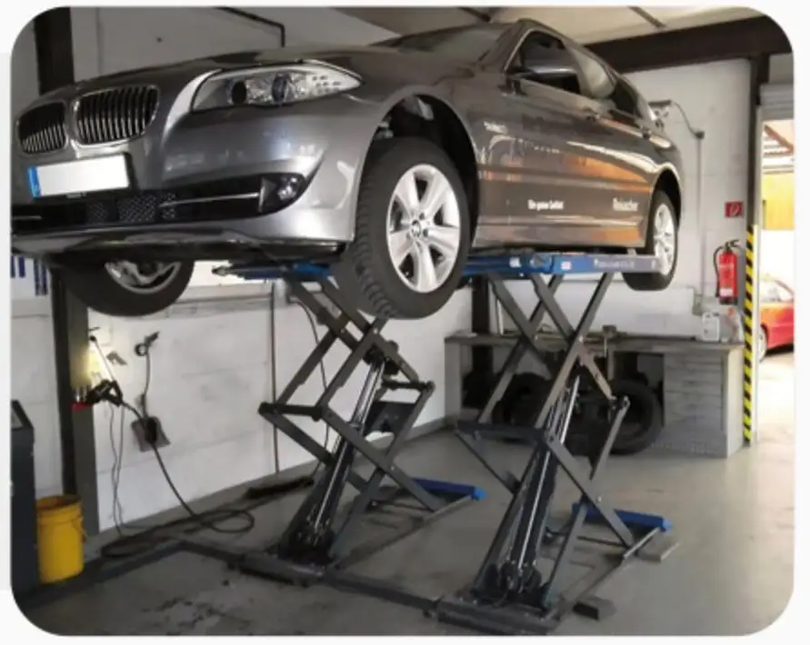 4t Car Lifts Auto Repair Car Sissor Lift 4000kgs Garage Lift Equipment ...