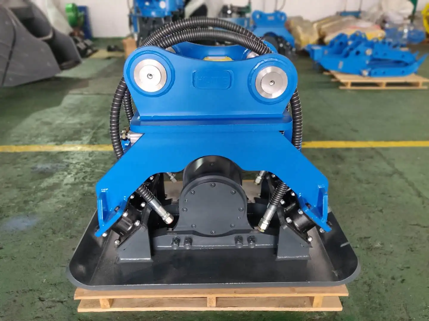 Compactor Attachment Skid Steer Trench Excavator 20 Ton - Buy Hydraulic ...