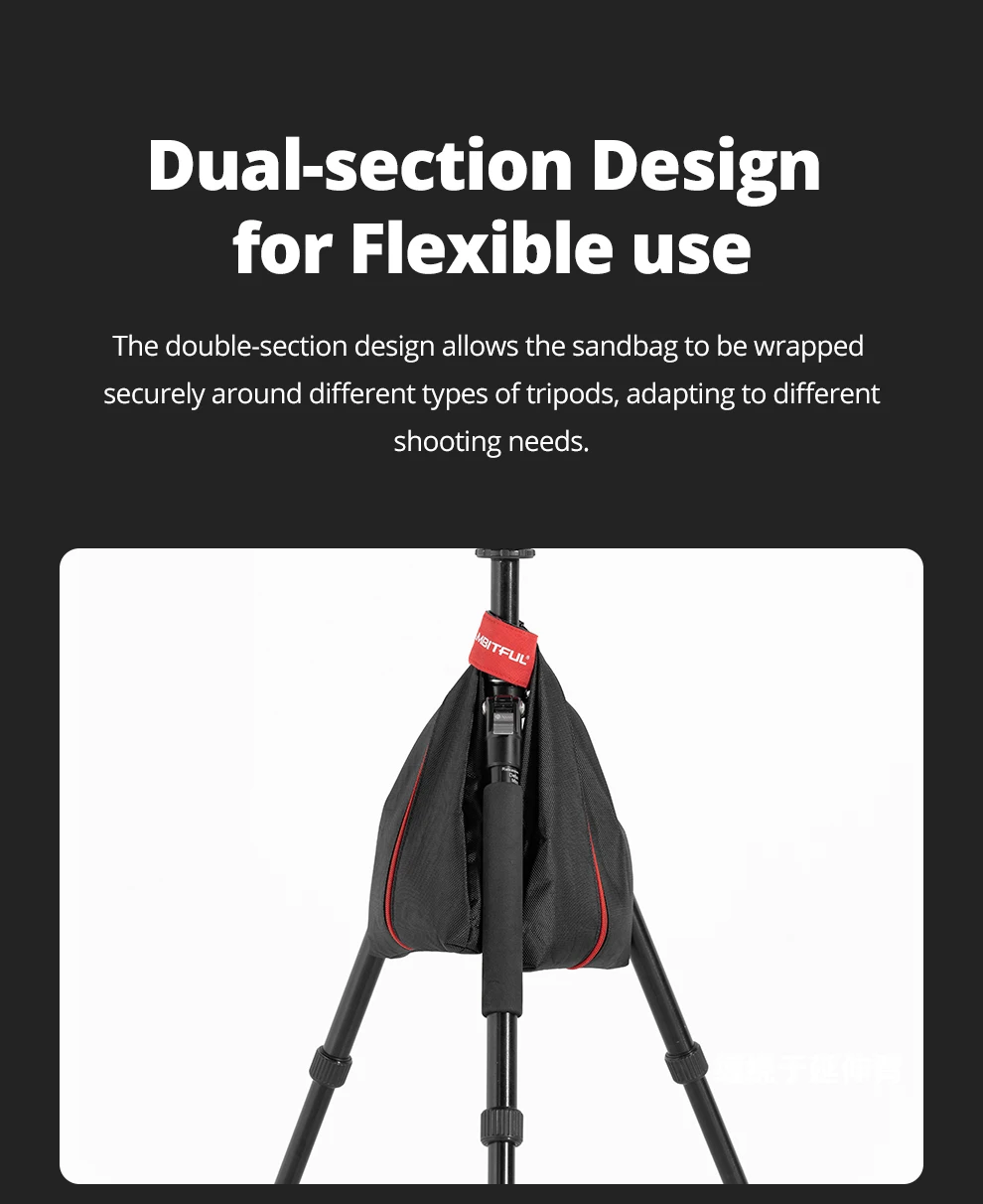 Ambitful Dual-section Design Sandbag Photography Studio Video Stage ...