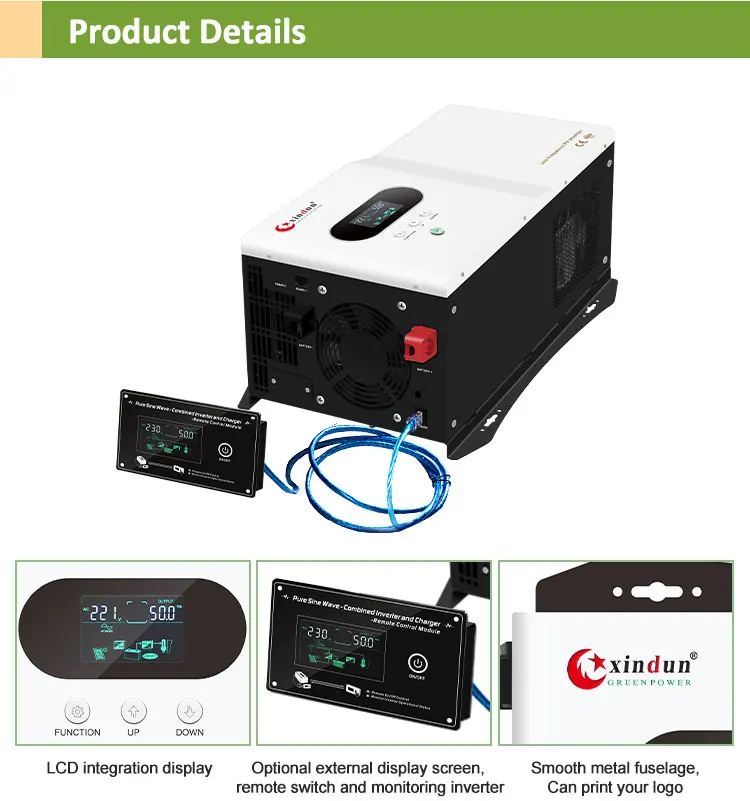 5kw 24v 12v 110v 240 V 220v 3000w 1000w 2kva 3000 Watt Pure Sine Wave ...