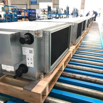 Concealed Ceiling Fcu Industrial Horizontal Chilled Water Fan Coil ...