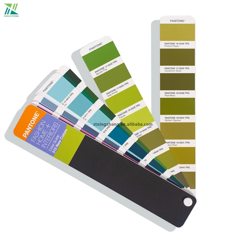 PANTONE Color Card - Fashion Home Interiors Color Guide