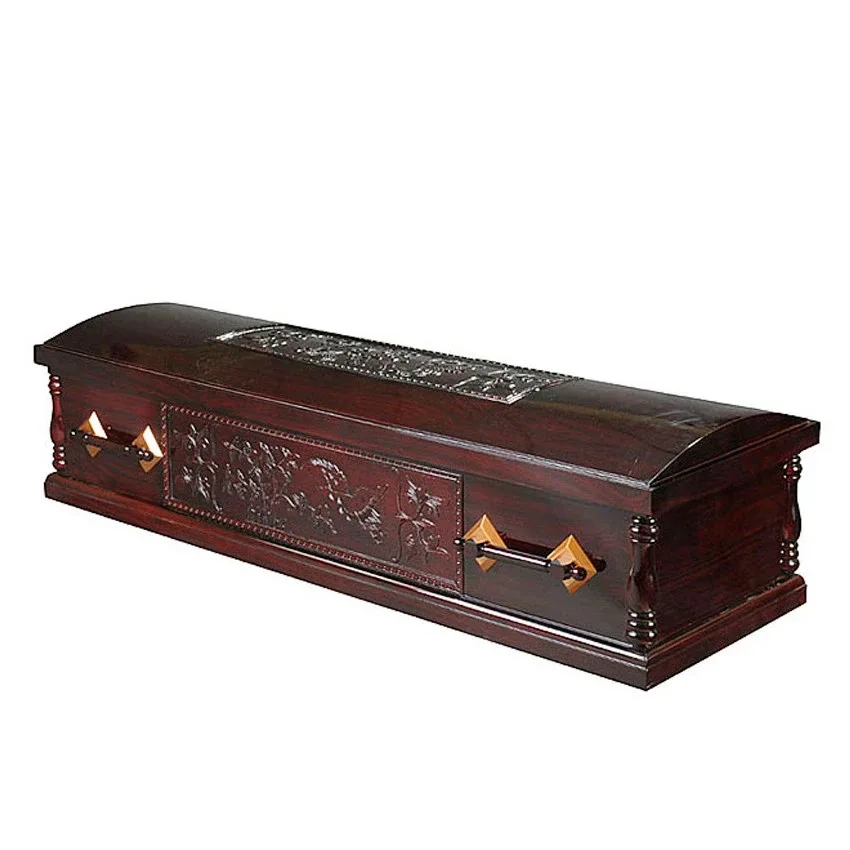 European Style Wooden Casket Solid Popular Caskets Wholesale Solid Oak ...