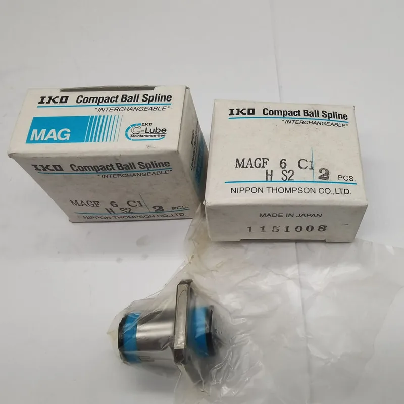 IKO Ball Spline Nut and Shaft - High Precision Linear Bearing
