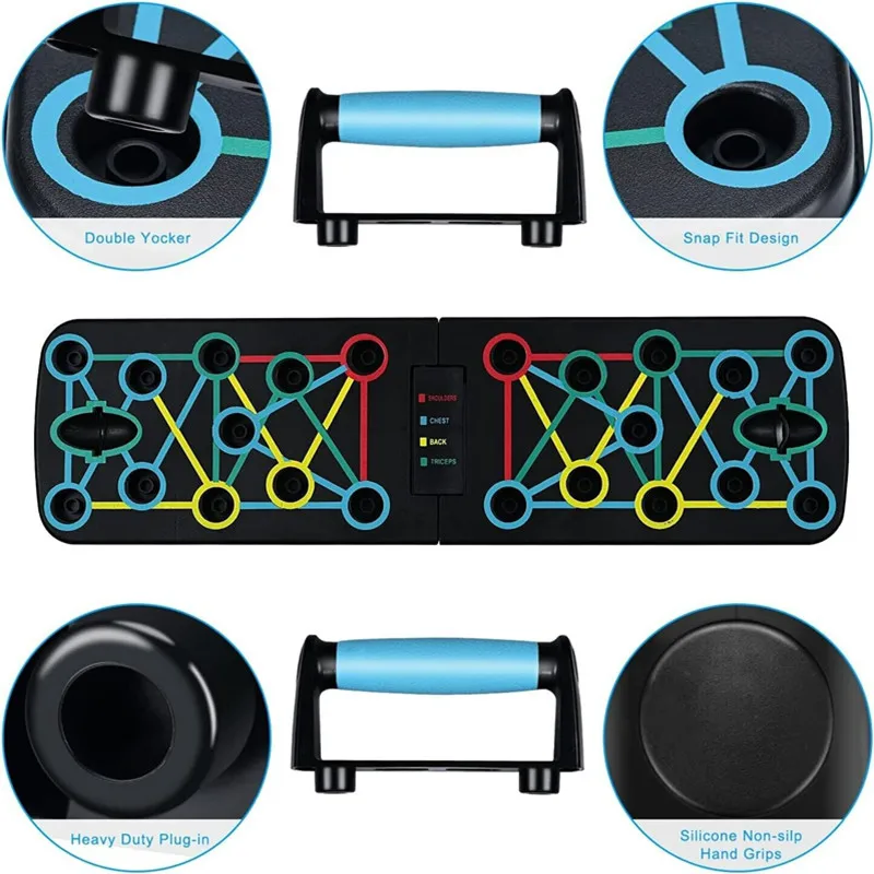 YETFUL Multi Functional Fitness Board - Abdominal & Chest Training