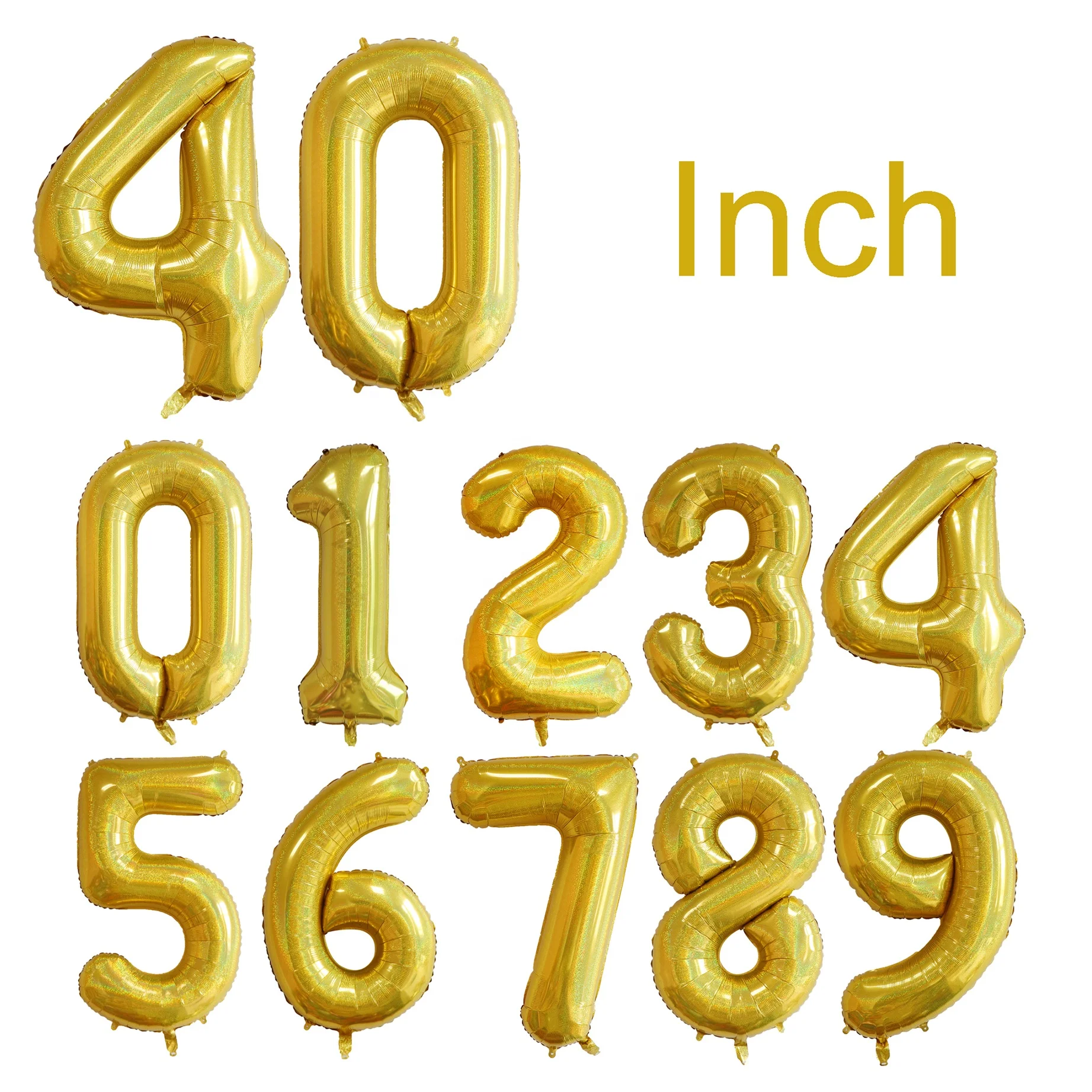 Wholesale 40 Inch Number Balloons - Party Decor Supplies