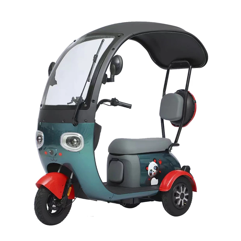 Electric Three-Wheeler Mobility Scooter for Elderly & Adults