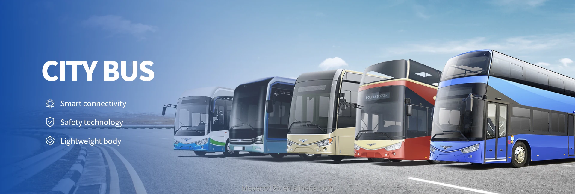 Hydrogen City Transit Bus 18 Meter Hybrid Buses 55 Seaters Low Floor ...