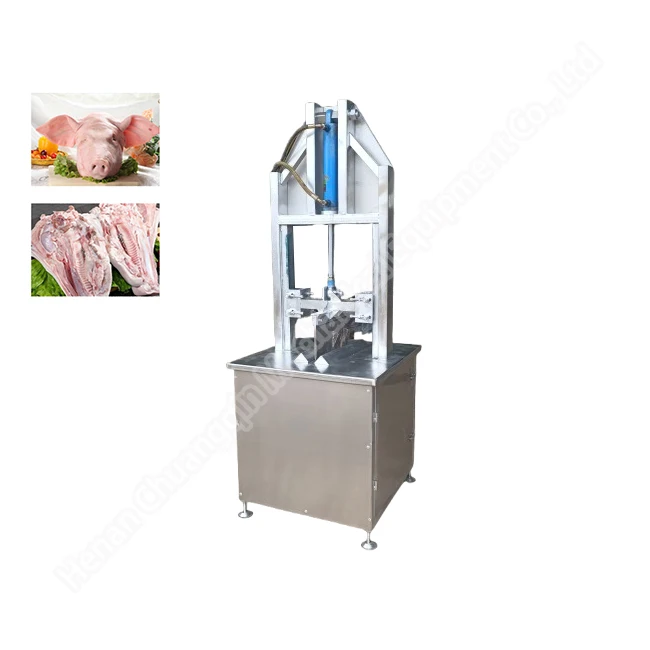 Cow Head Cutter Splitter Machine Abattoir Slaughtering Equipment ...