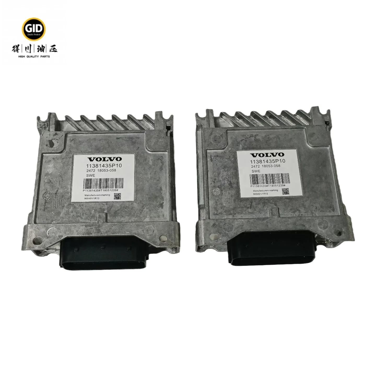 For Excavator ECU 1381435 24V Aluminum Alloy Engine Control Module ...