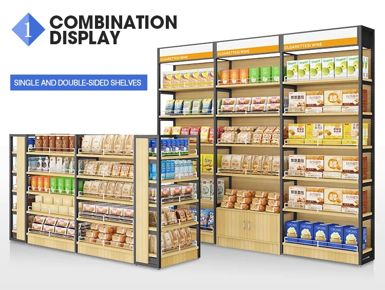 Double Sided Store Shelves - Durable & Versatile Solutions