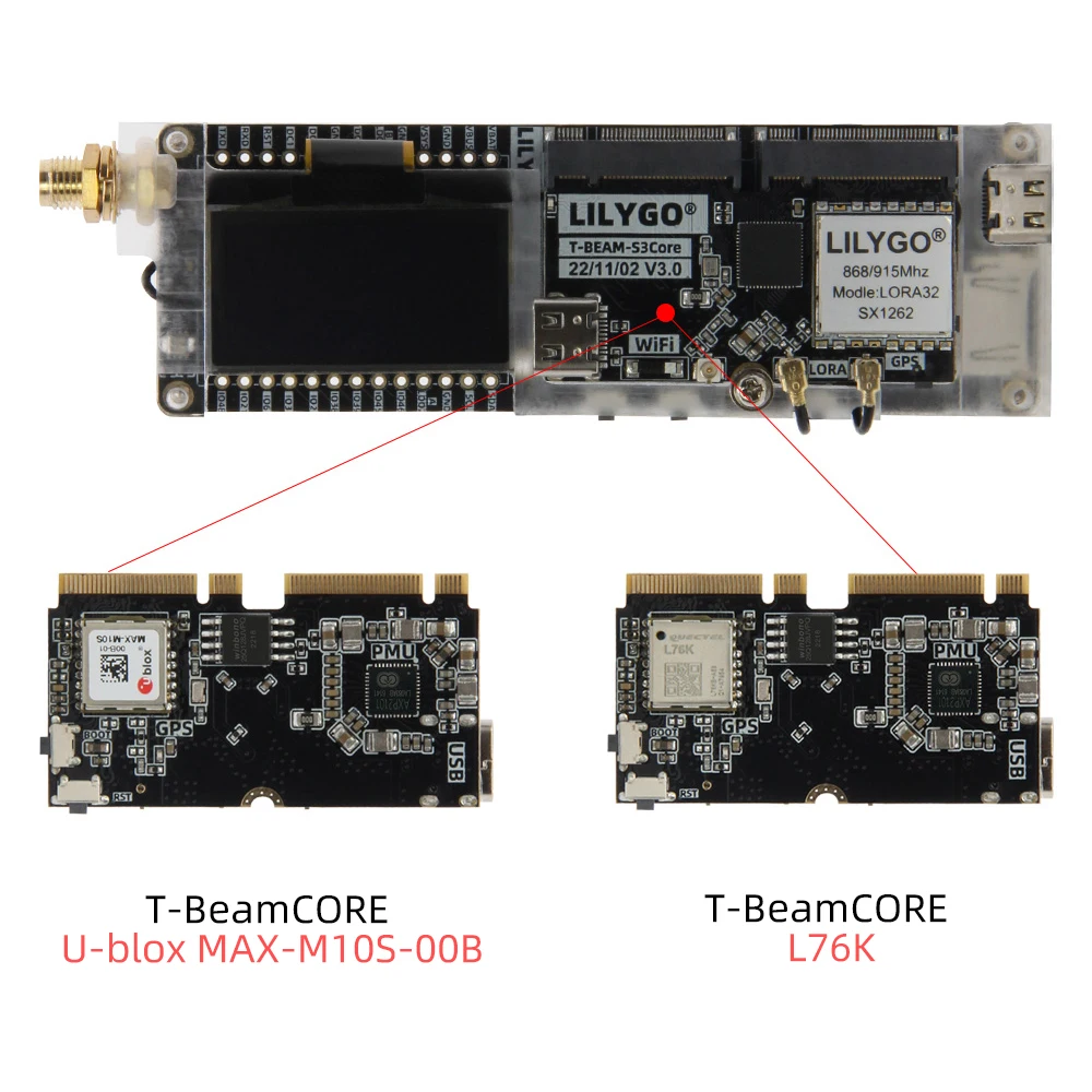 LILYGO Meshtastic T-Beamsupreme - ESP32-S3 Dev Board