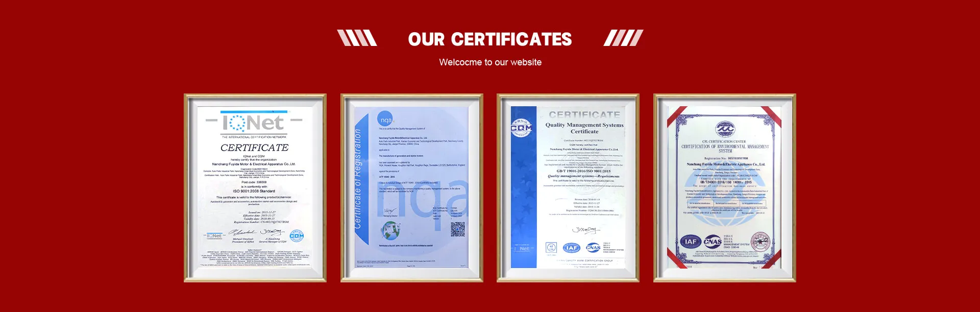 Company Overview - Nanchang Fuyida Motor& Electrical Apparatus Co., Ltd.