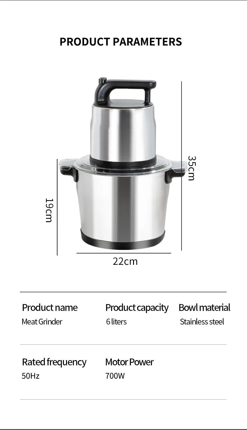 Pounded Yam Pounder Fufu Pounding Machine & Meat Chopper