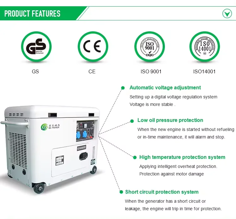 2kw to 20kw LPG Biogas Natural Gas Operated Electric Generators Set 3 ...