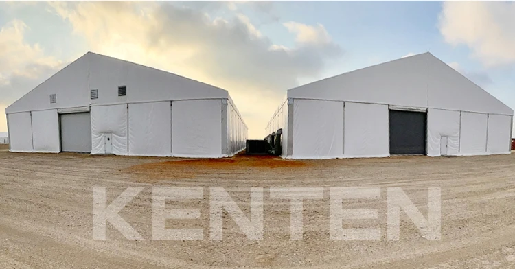 Temporary Large Warehouse Shelter Structure Heavy Duty Warehouse ...