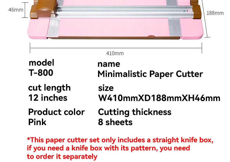 Sliding Manual Paper Cutter - Efficient Business Card Rolling Cutter
