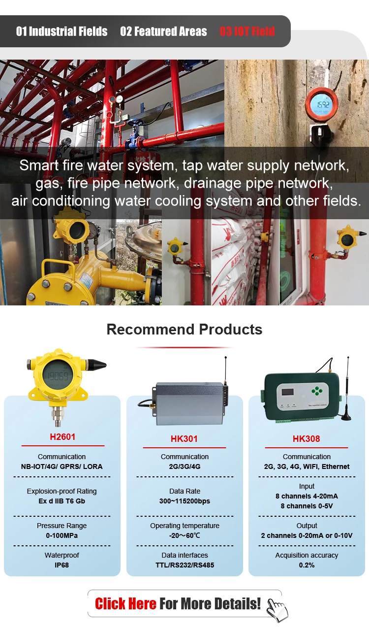 Holykell Smart Pressure Transmitter - Precision & Reliability