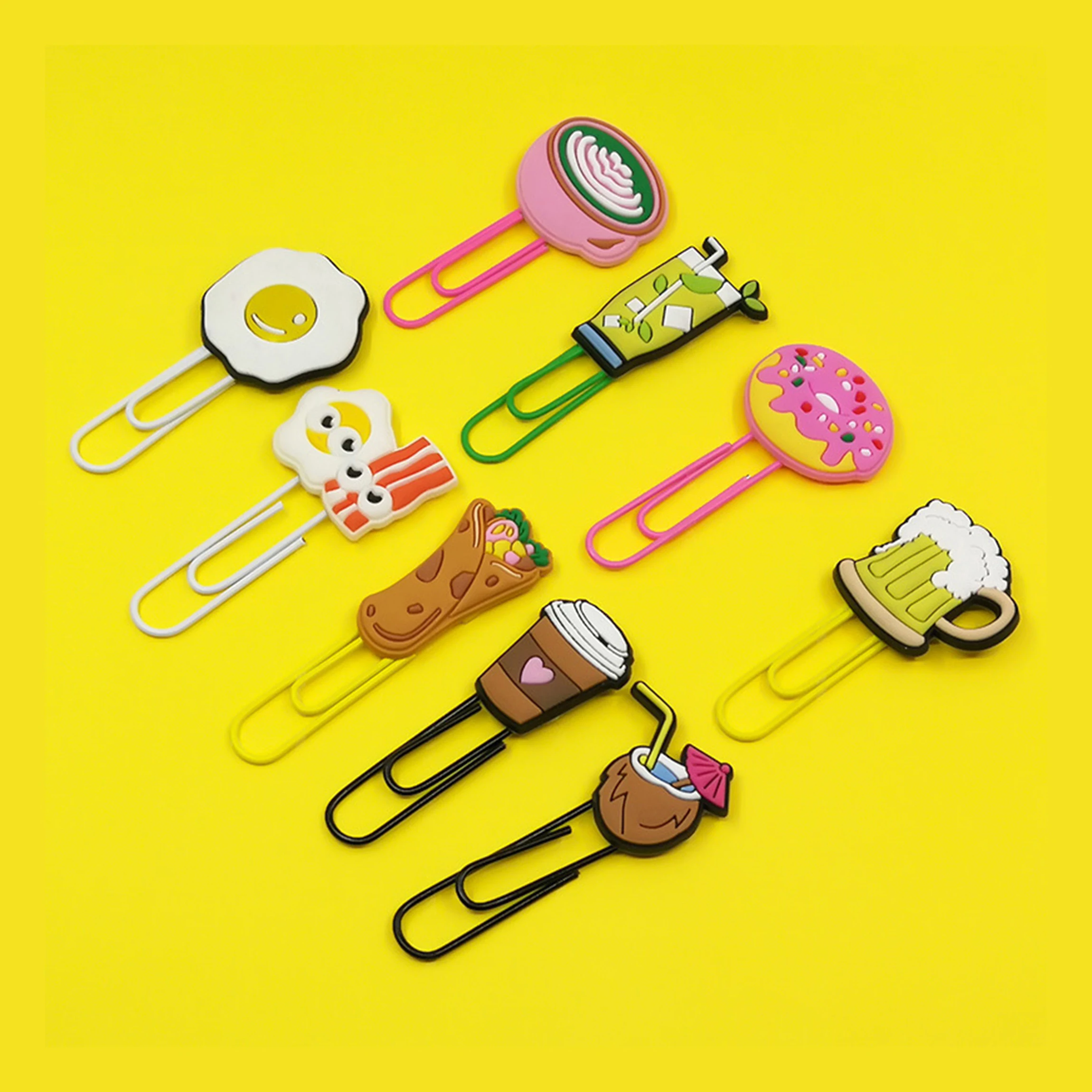 Custom Decorative Cute Cartoon Design Colored Vinyl Coated Kids Metal ...