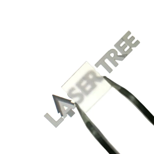 10*10mm Laser Diffuser Plate/Frosted Glass, Diffusion Half-Angle 0.75 ...