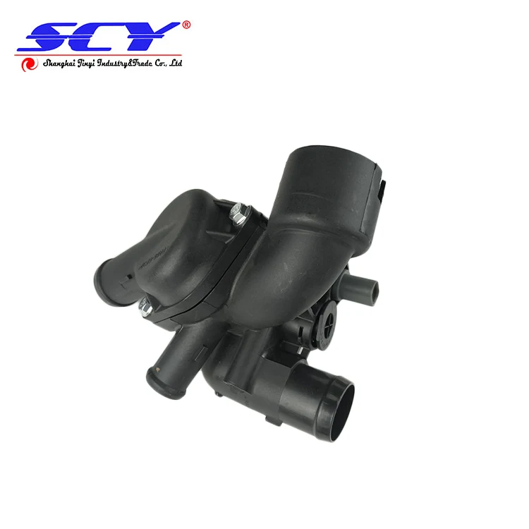 Thermostat Housing /water Outlet Suitable For Volkswagen Touareg 2004 ...