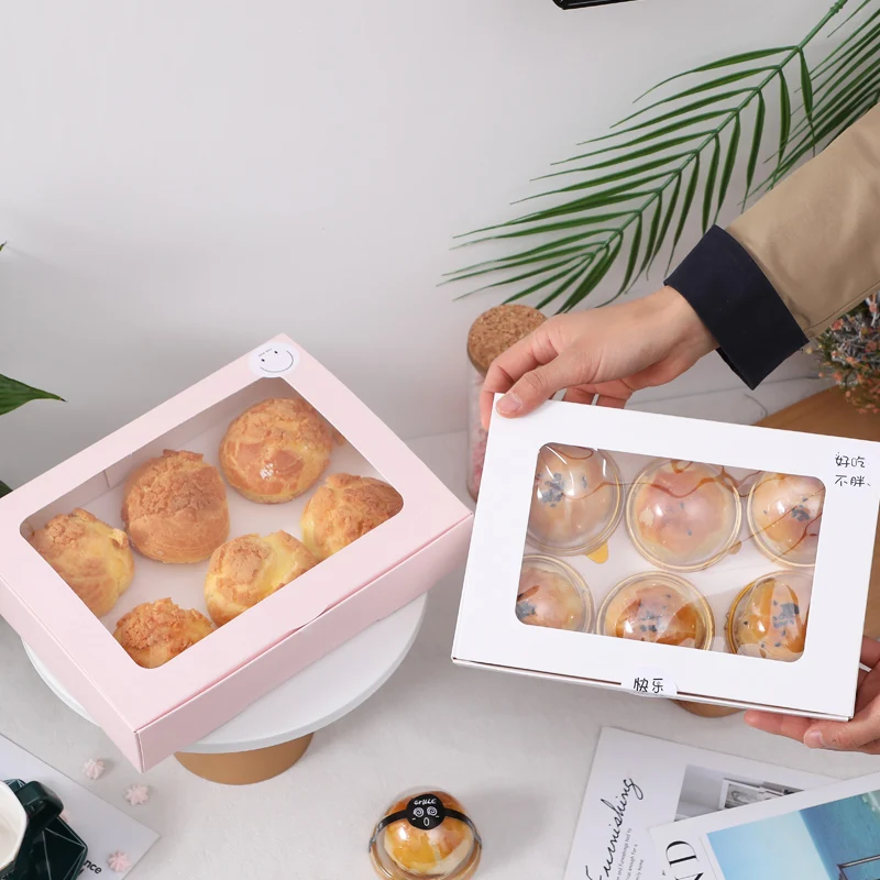 Picnic Afternoon Tea Cake Box Puff Cookie Box Baking Box| Alibaba.com