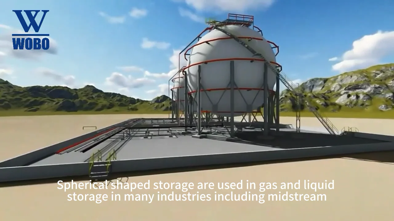 High Quality Liquid Propylene Storage Tank Pressure Vessel With Asme ...