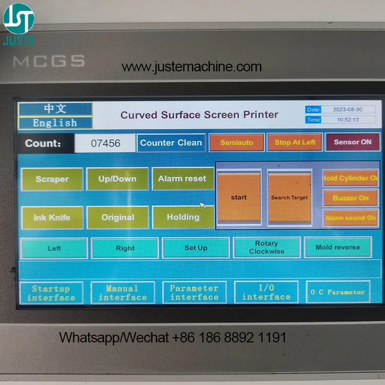 20x30 Semi Auto Automatic Screen Printing Machine Multi Color Easy To ...