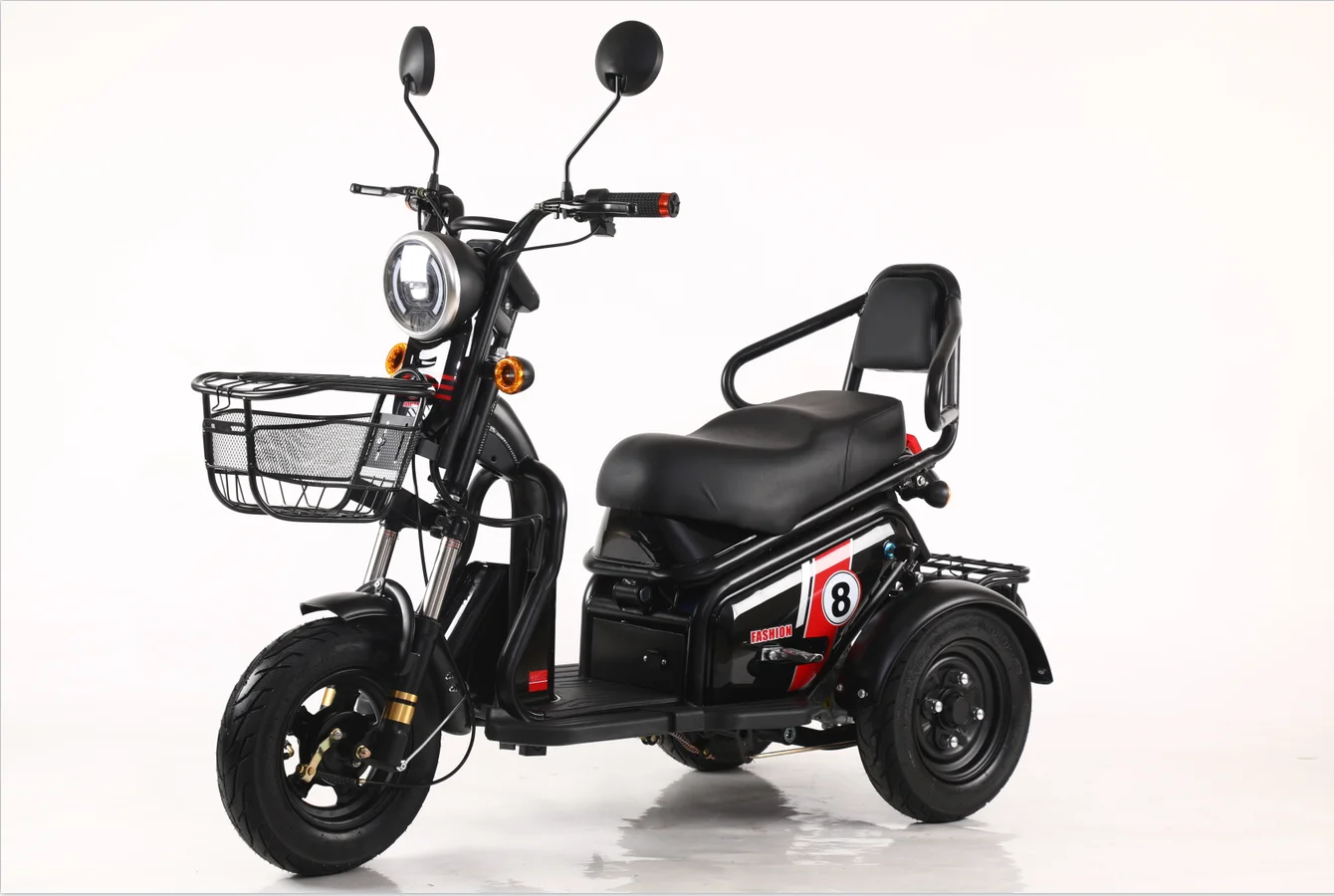 Children's Long Endurance Power-Assisted Seat Electric Scooter