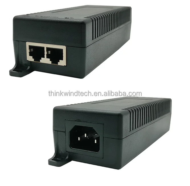 Poe Injector Input Ac100 240v Poe Pin 1 2 3 6 30w 10 100 1000mbps