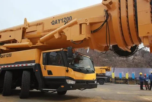 1200 Ton Super Heavy Truck Crane 105 M Hoisting Device Qay1200 - Buy ...