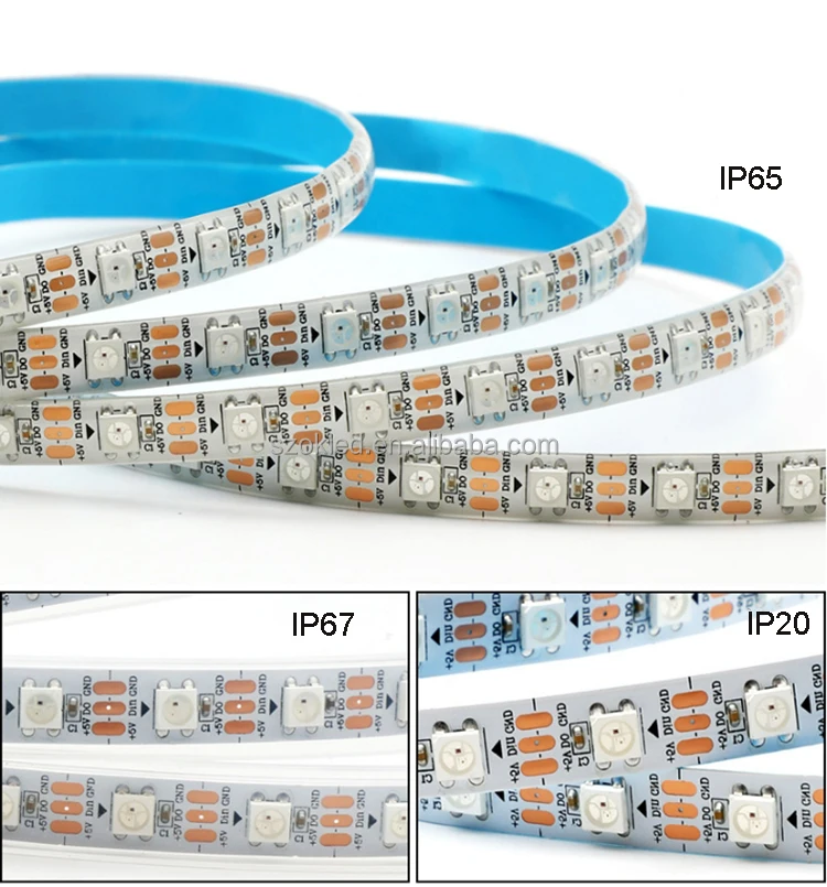 5M Individually WS2812b Digital Pixel Programmable Magic Addressable ...