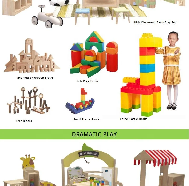 Customizable Wooden Bookshelf for Kindergarten Libraries