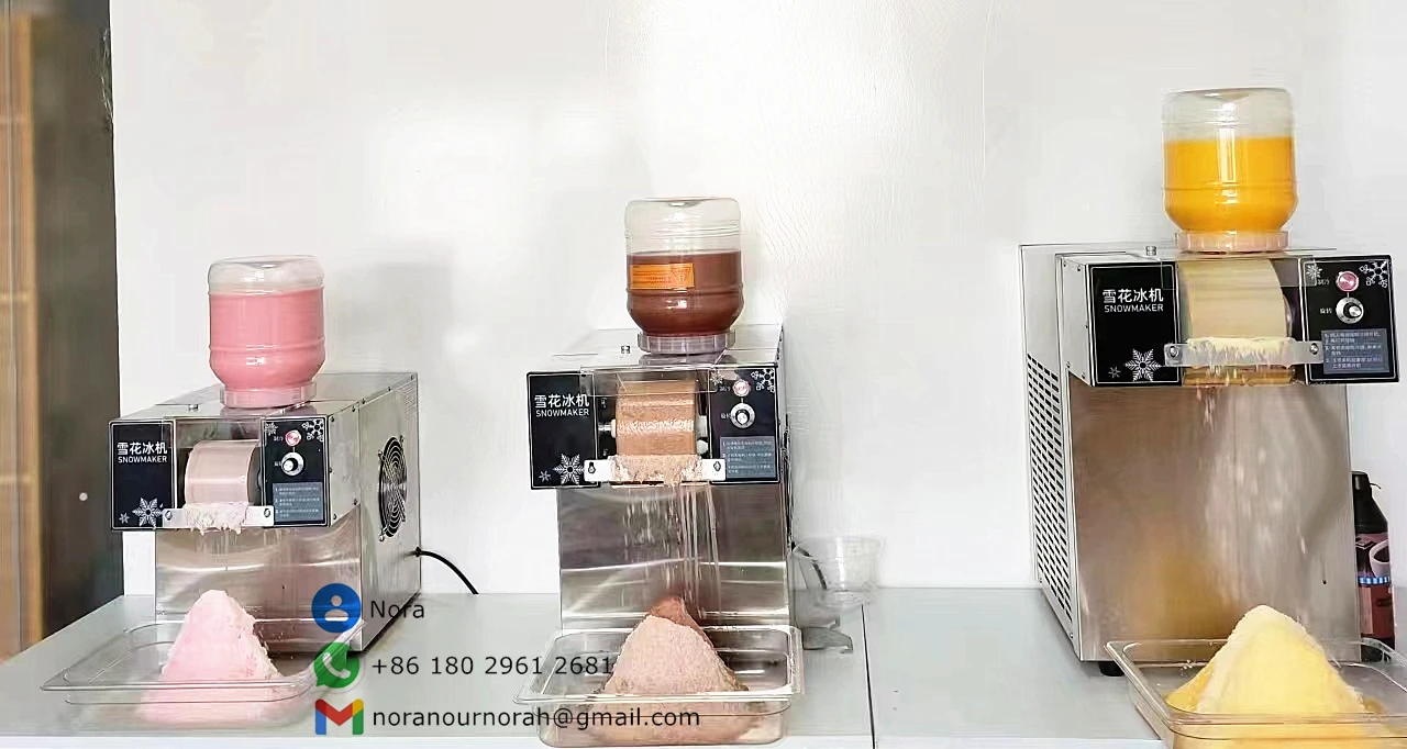 Bing Soo Mesin Es Bingsu - Efficient Ice Shaving Machine