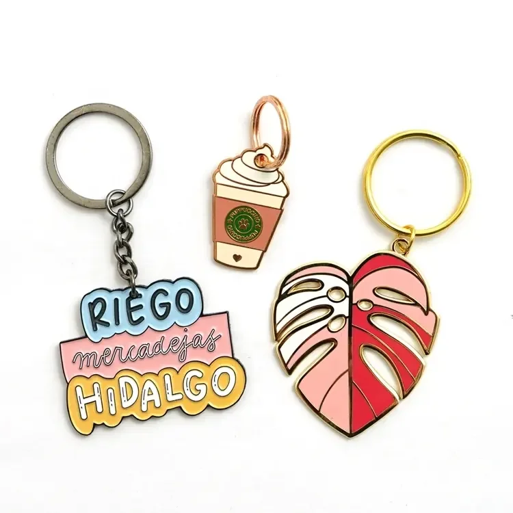 Custom 2d Soft Pvc Keychain Logo Soft Keychain Silicone 3d Rubber ...