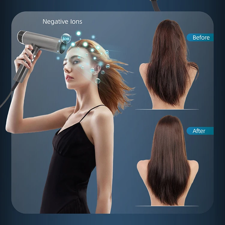 High Speed BLDC Hair Dryer - 2000W Professional Salon Tool