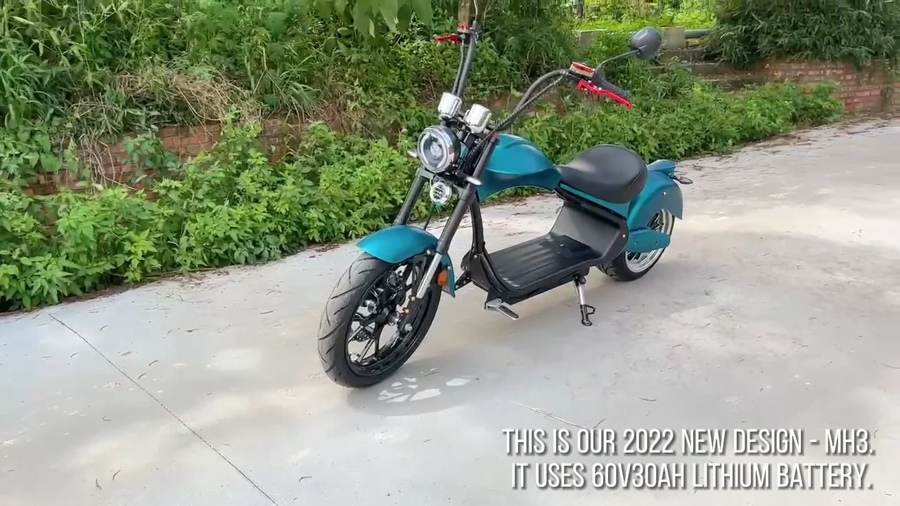 In Stock 3000w Electric Citycoco Chopper Bicycle For Adults Motorcycle ...