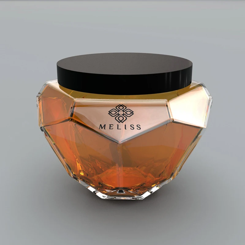 Factory Customized Honey Glass Jar,Glass Jam Jar For Honey Dispenser ...