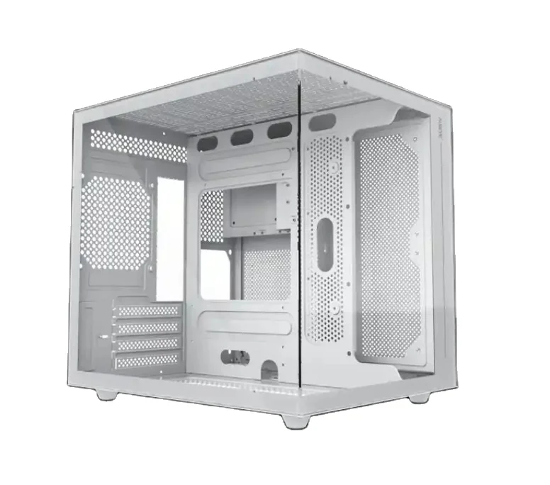 Aluminum MATX Case - Mini Gaming Chassis for DIY PC