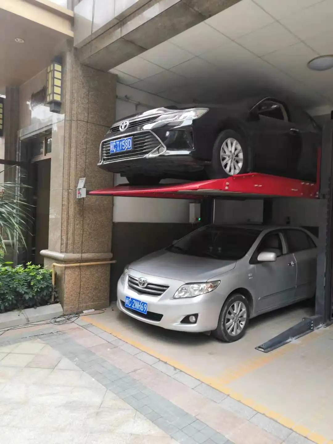 Low Ceiling 2 Level Car Parking Lift - Efficient Solutions