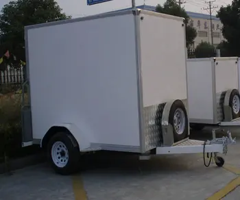 Single Axle Cargo Trailer Box Trailer Blv 8x5x5 - Buy Single Axle Cargo ...