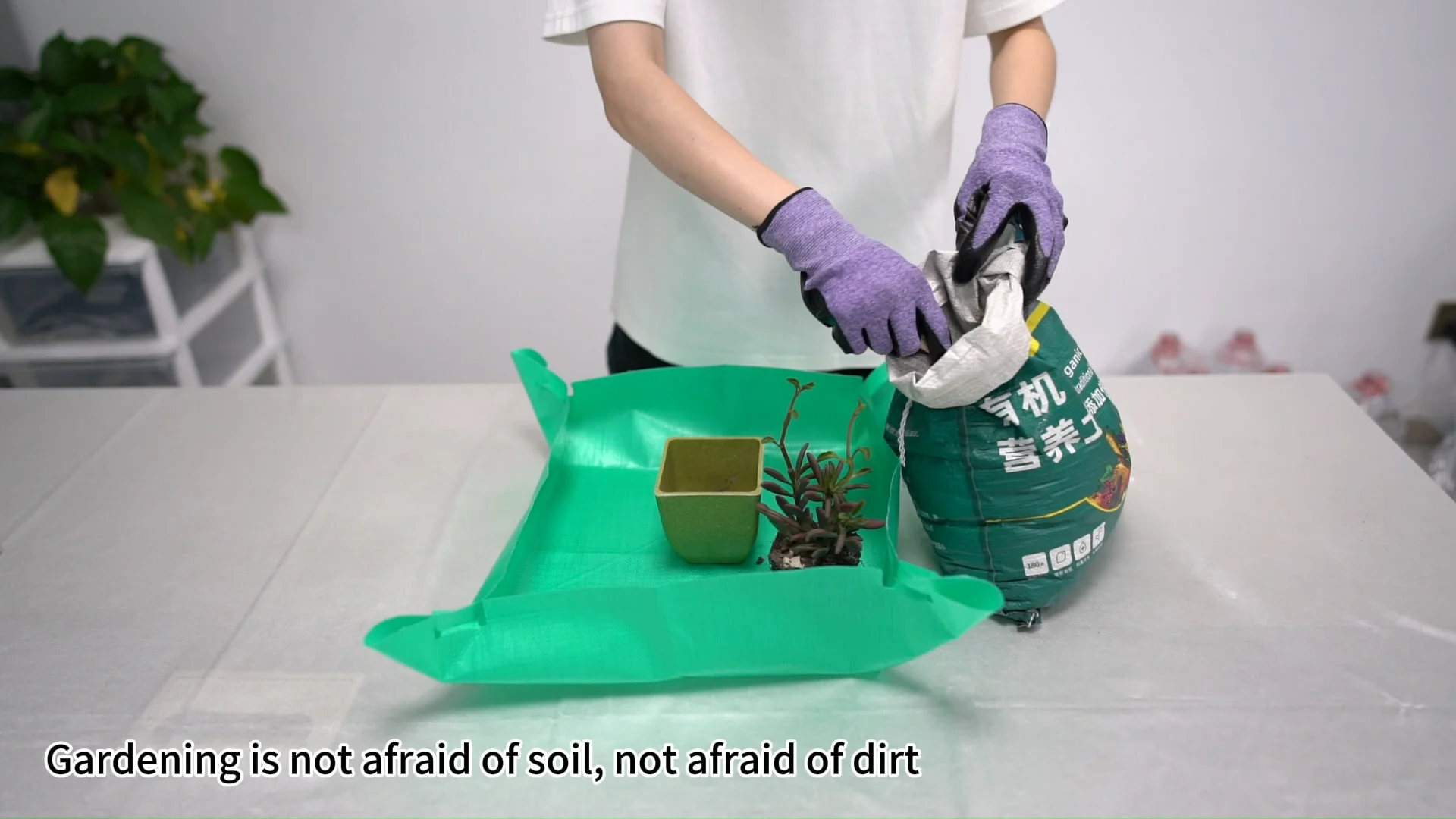 Pioneera 75*100cm Single Use Plant Repotting Mat Indoor Gardening Mat ...