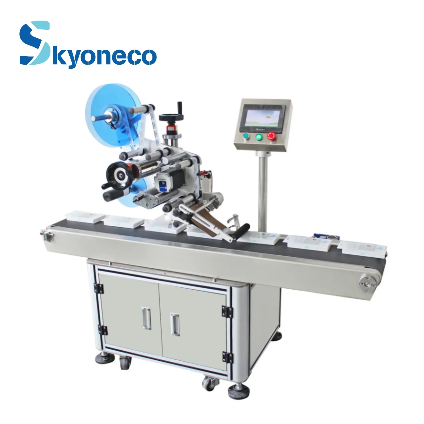 Electric New Automatic Feeder Label Applicator Sticker Paper Flat ...
