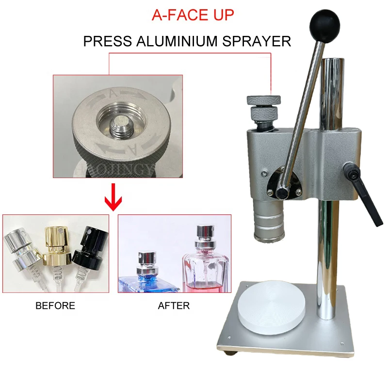 Efficient Perfume Bottle Capping - HJY Desktop Vials Sealer
